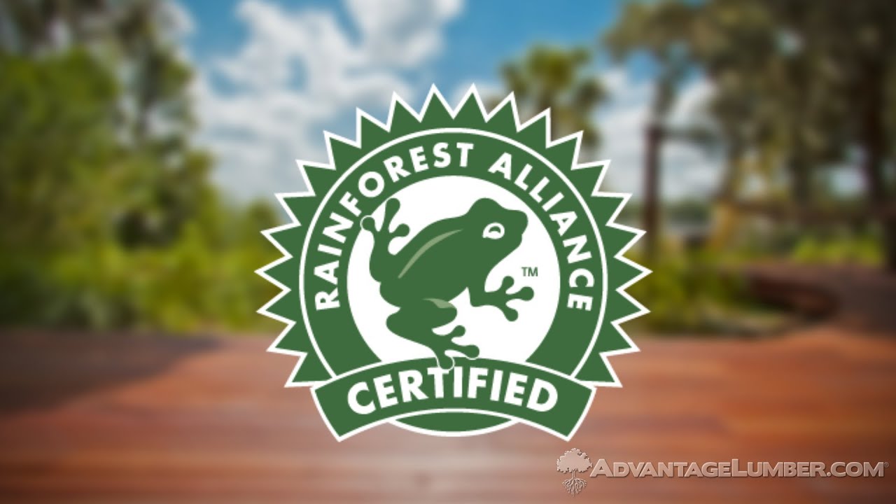 Rainforest Alliance Certified™ FSC Decking - Our Sustainable Forestry ...