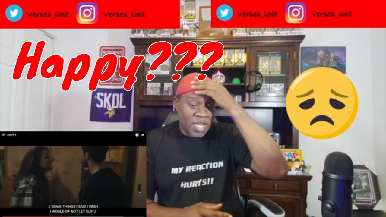 NF - Happy (Reaction) - YouTube