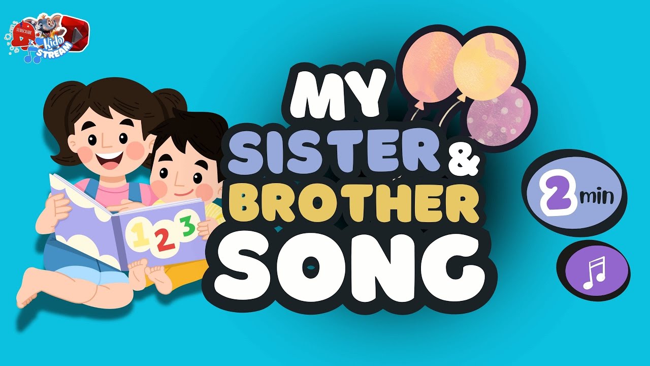 My Sister Song | Nursery Rhymes & Kids Songs Bed time Lullaby | Rhymes ...