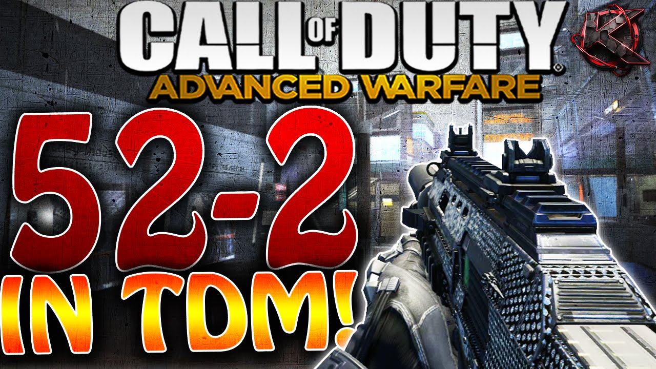 Advanced Warfare - 52 KILLS IN TEAM DEATHMATCH w/ "DIAMOND CAMO" BAL-27 ...