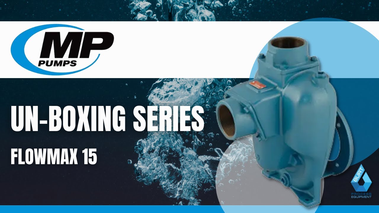 MP Pump Flowmax 15 Un-boxing video - YouTube