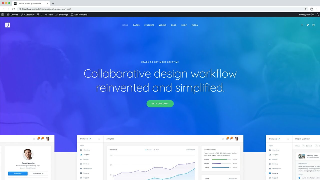 Uncode - Headers - YouTube