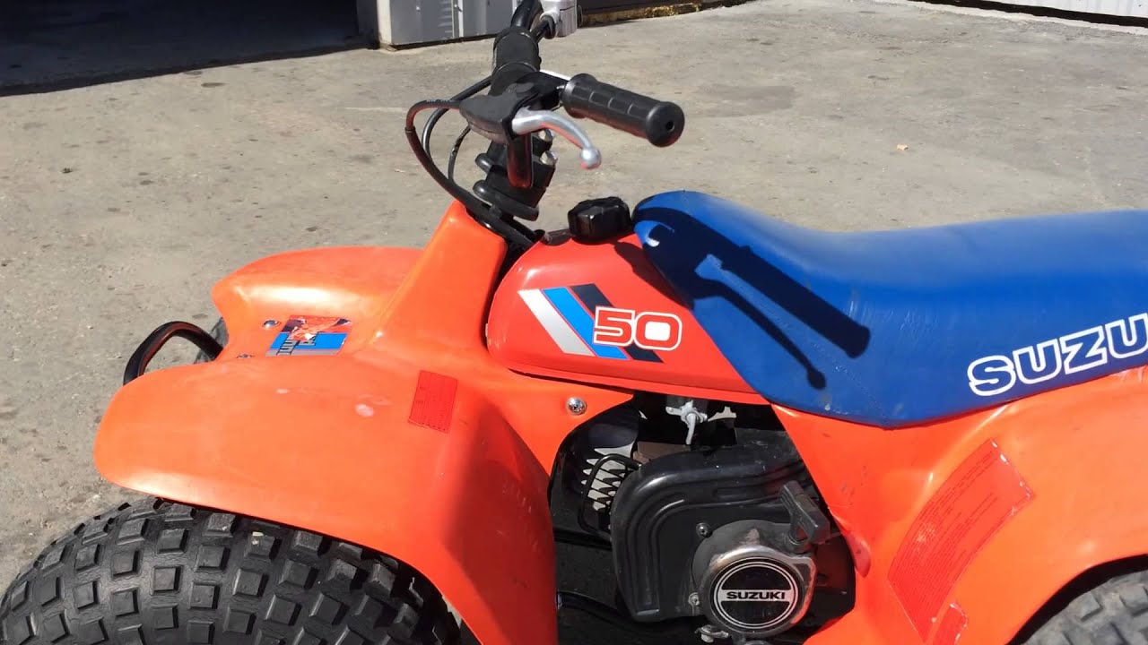 SUZUKI LT50 - YouTube