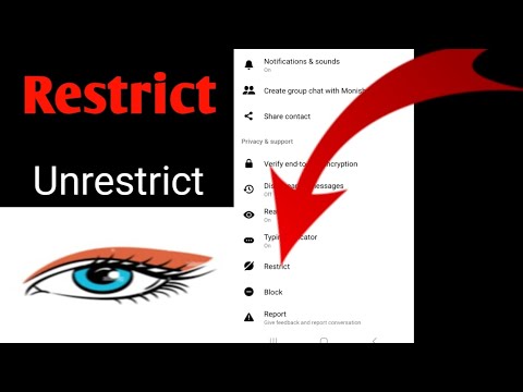 How To Restrict/Unrestrict On Facebook Messenger, Restrict, Unrestrict ...