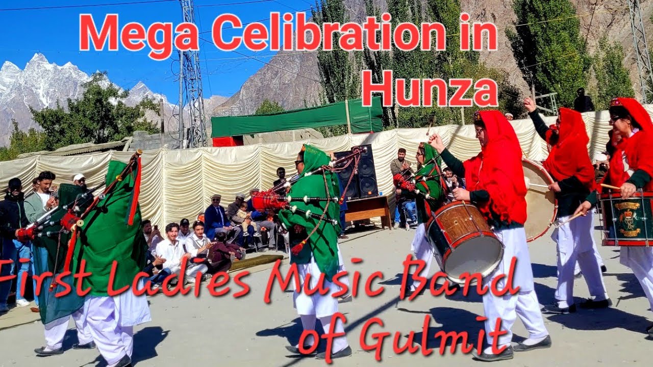 Historic Moment in Hunza | First Village Ladies Music Band Performs for ...