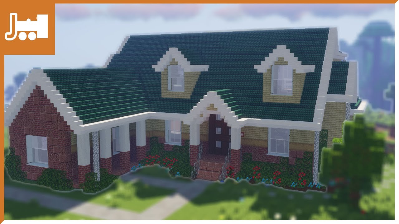 How To Build a Modern Cape Cod Style House in Minecraft | Minecraft ...
