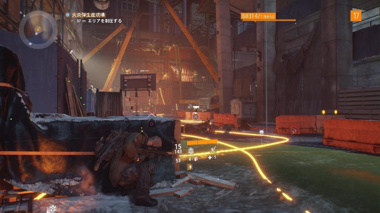 #14【TPS】Tom Clancy's The Division【再始動】火炎弾生産現場とタイムズスクエアの継電器 - YouTube