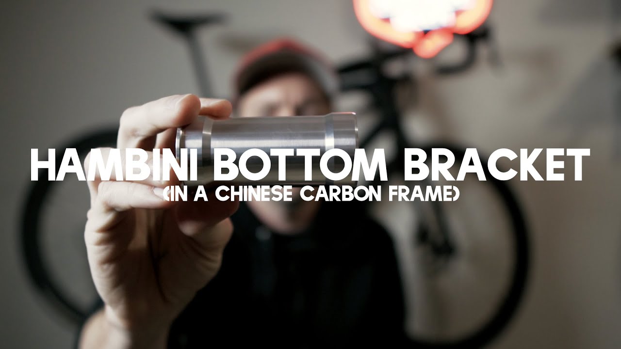 INSTALLING HAMBINI BOTTOM BRACKET IN CHINESE CARBON BIKE FRAME - YouTube