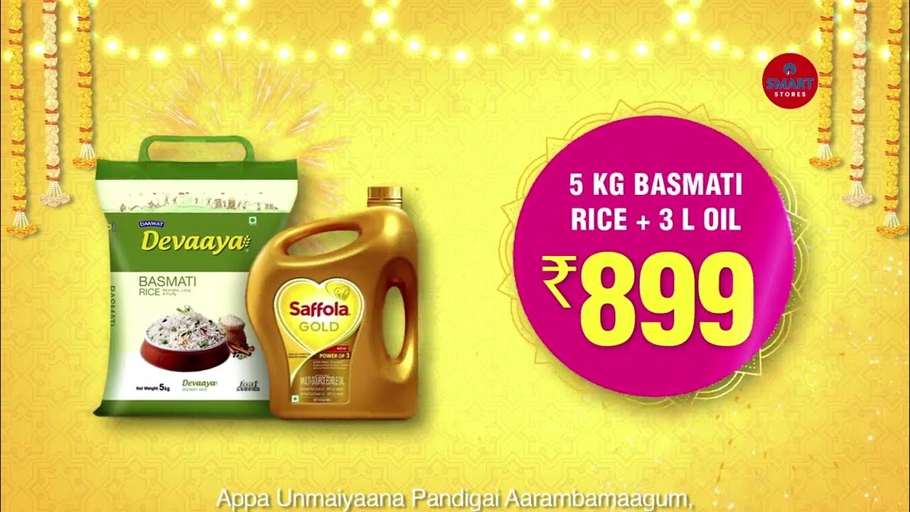 SMART Stores | Tyohaar Ready Sale 23-27 Sept | Rice & Oil Combo | Tamil - YouTube