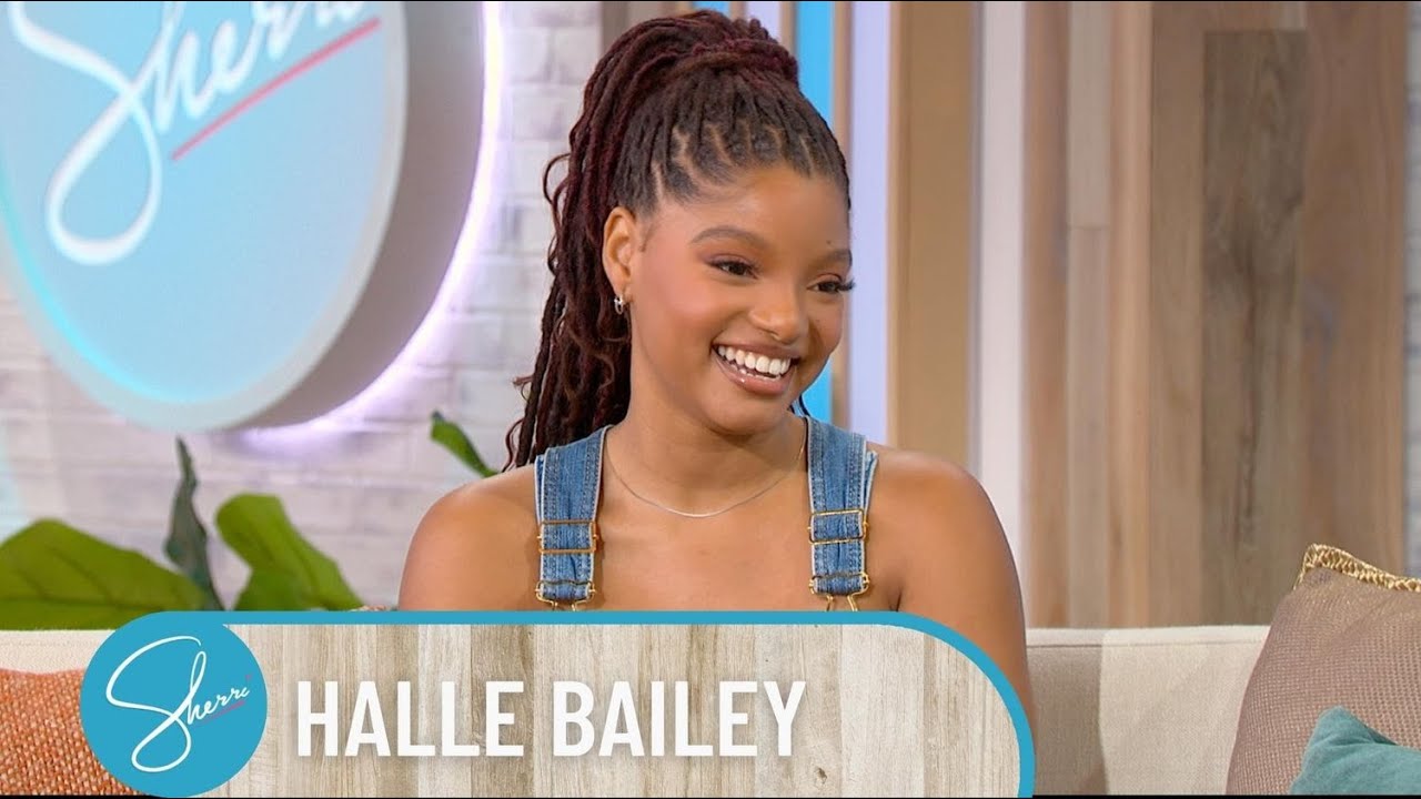 How Halle Bailey Recreated Iconic “Little Mermaid” Image | Sherri ...