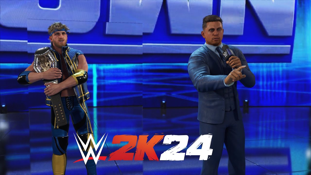 The Multiversal Infinite Champion Logan Paul - WWE 2K24 MyRise ...