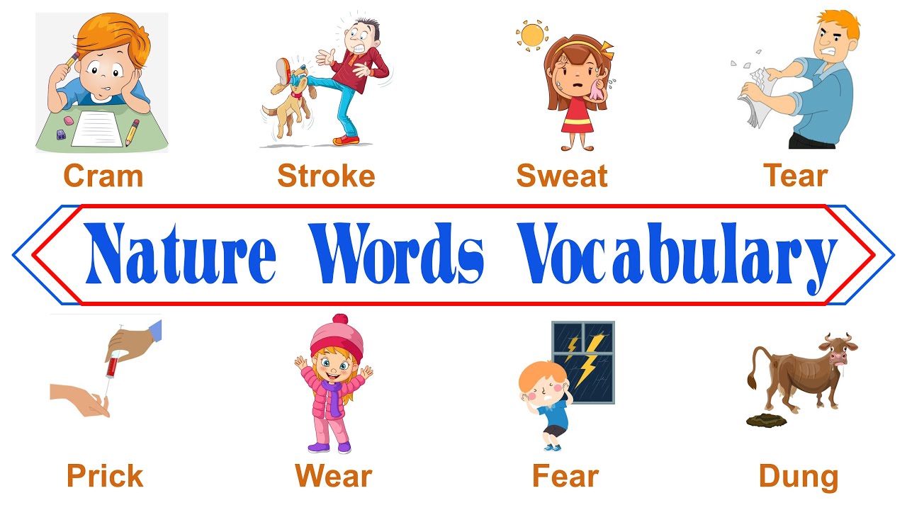 Nature Words Vocabulary With images | Important Vocabulary | Speaking ...