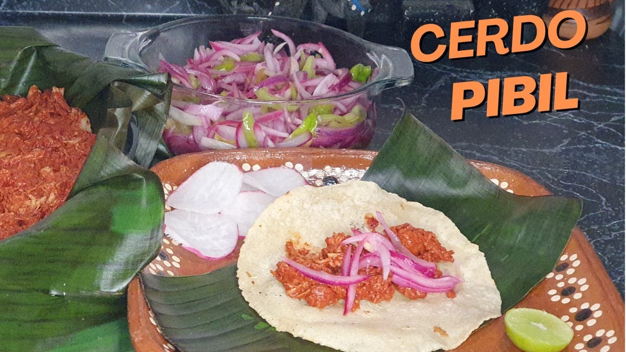 CERDO AL PIBIL 🤤 EL SABROSO SABOR DE LA TRADICIÓN YUCATECA ️ - YouTube