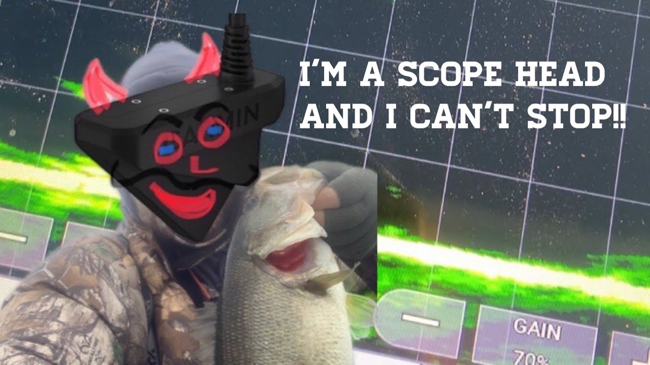 LIVE SCOPE'N WINTER BASS -Becoming a SCOPE HEAD - YouTube