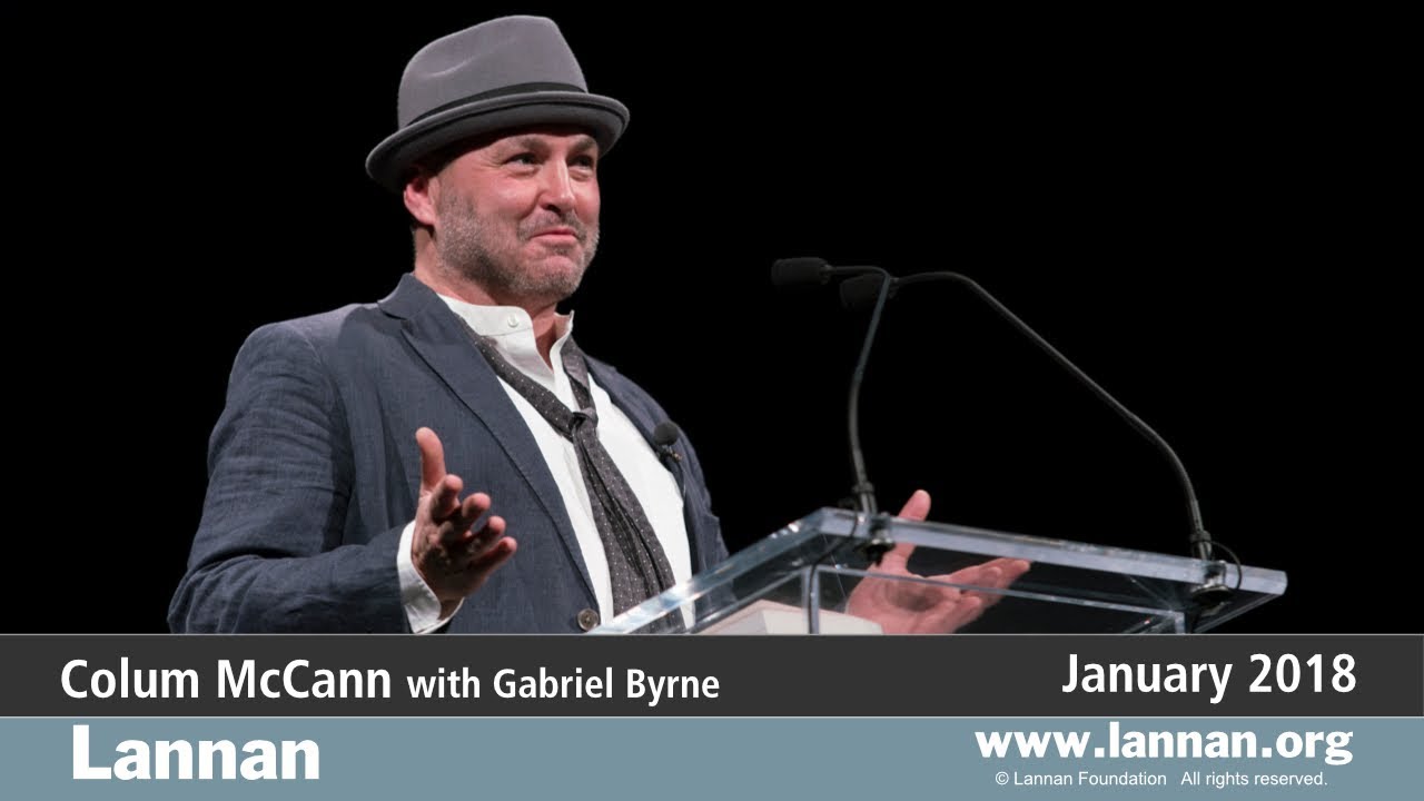 Colum McCann, Reading, 31 January 2018 - YouTube