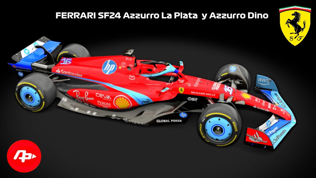 ASSETTO CORSA FERRARI SF24 MIAMI LIVERY 2024 - YouTube