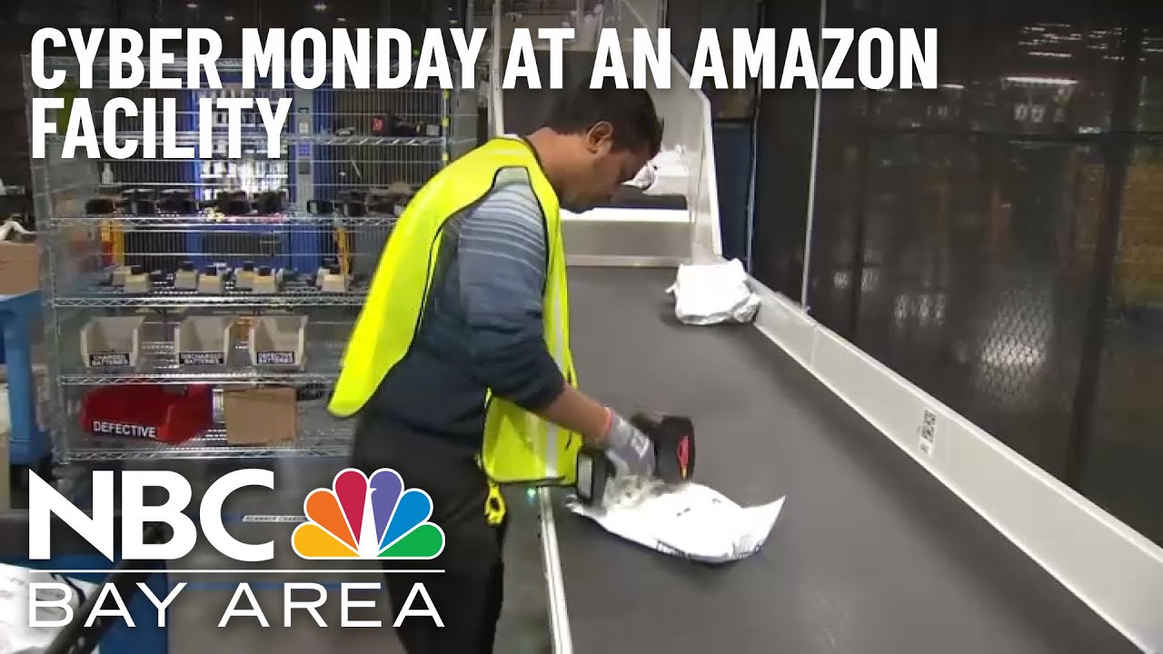 Behind the scenes at Amazon on Cyber Monday - YouTube