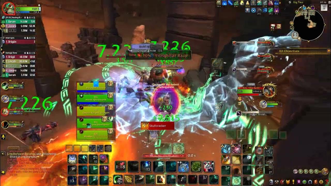 World Of Warcraft Mythic Uldaman: Legacy of Tyr +12 - Mistweaver Monk | Dragonflight Season 4 ...