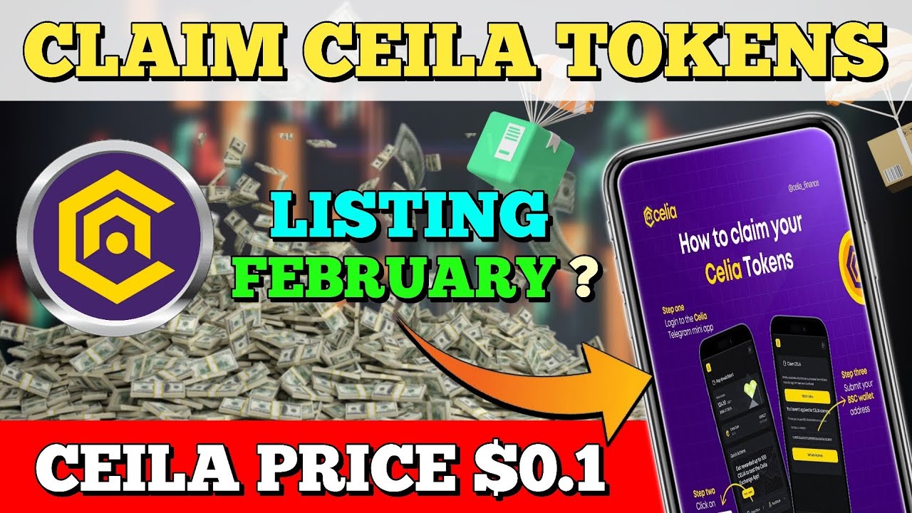 Again Chance To Claim Ceila Tokens | Ceila Exchange Lunching In February | Ceila Network - YouTube