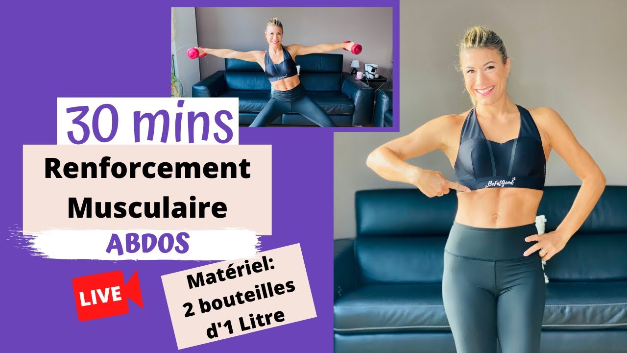 30 min renfo ABDOS - YouTube