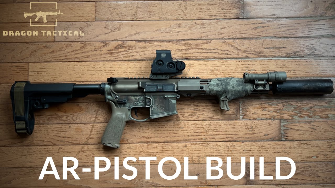 10.5 AR-15 Pistol Build | Super Light - YouTube
