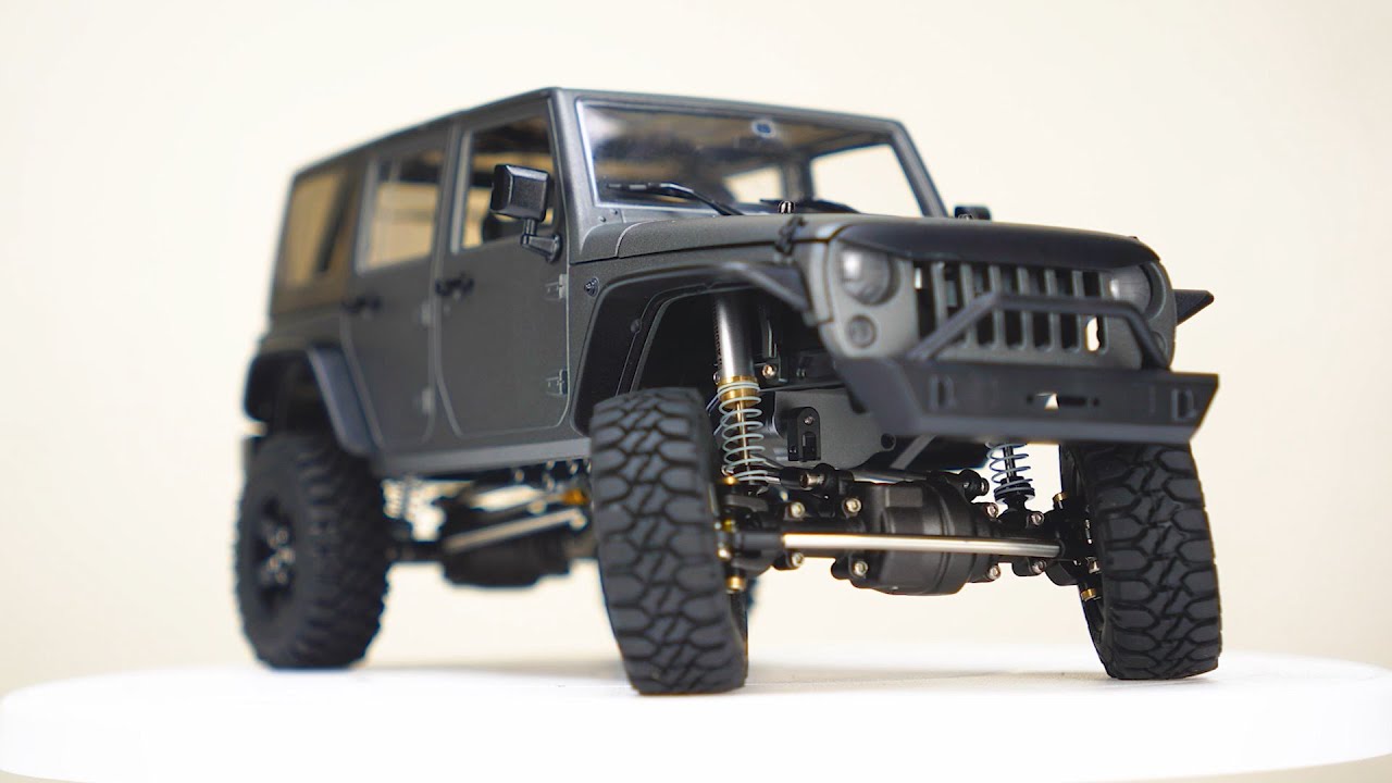 How to Assembly Capo CUB2 RC Crawler 1/18 Metal 4WD Car Model | FURYRC ...