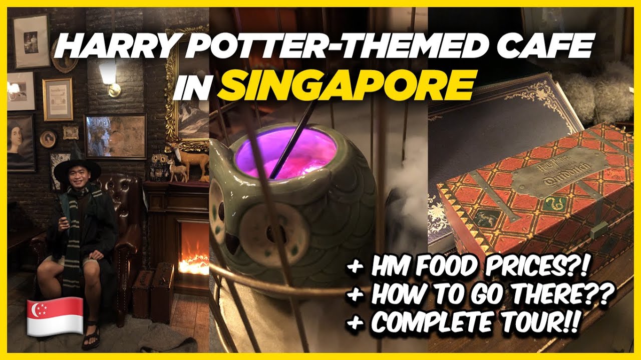 Harry Potter Themed Cafe in Singapore!🇸🇬 | Platform 1094⚡ | Lost ...