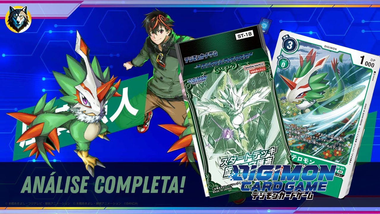 Review completo do ST18 STARTER DECK GUARDIAN VORTEX | Digimon Card ...