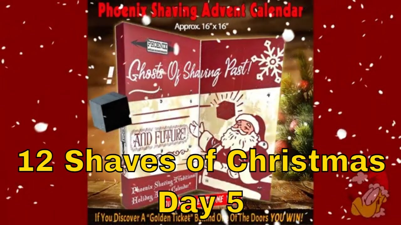 12 Shaves Of Christmas - Day 5. Merry Shavemas! - YouTube