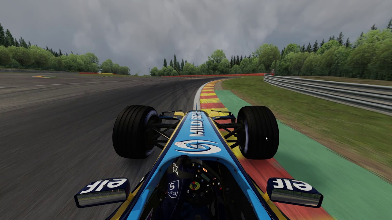 AC | VRC Renault R25 | Onboard Lap | Spa-Francorchamps - YouTube