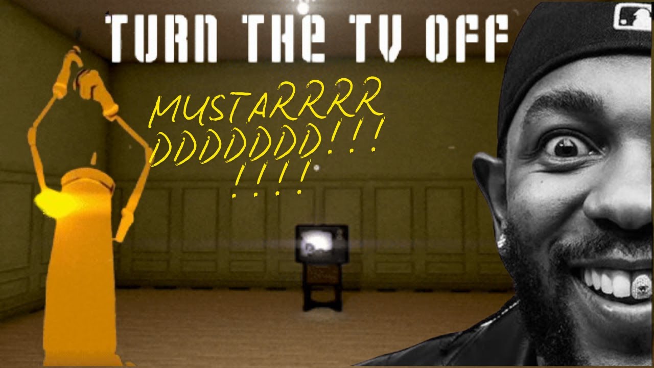 THEY MADE A KENDRICK LAMAR HORROR GAME [TURN THE TV OFF] BOTH ENDINGS ...