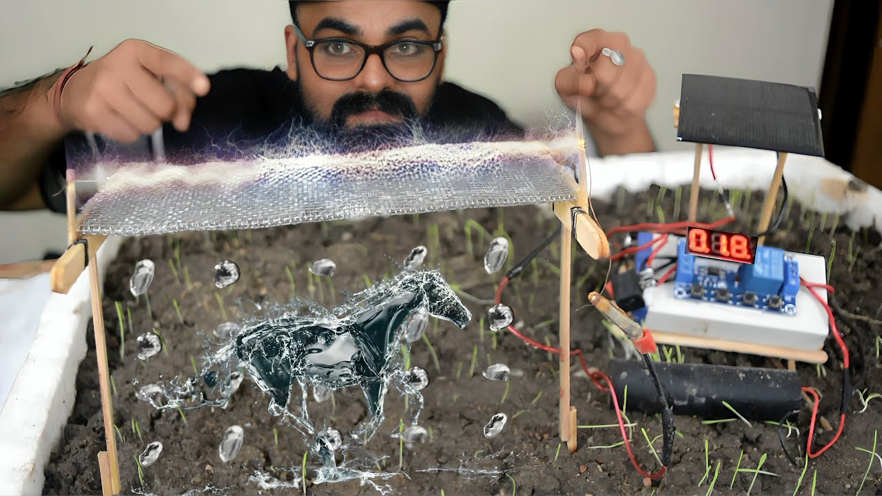 Water Making With High Voltage Electricity / Solving Desert Water ...