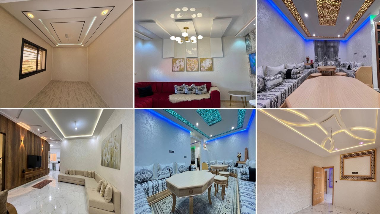 ديكورات جبس صالونات 2023 | ديكورات جبس صالونات مغربية | gabs salon 2023 ...