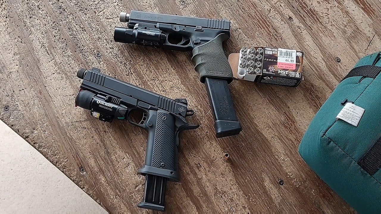 Federal HST Personal Defense ammo 10mm Auto - Velocity Test - YouTube