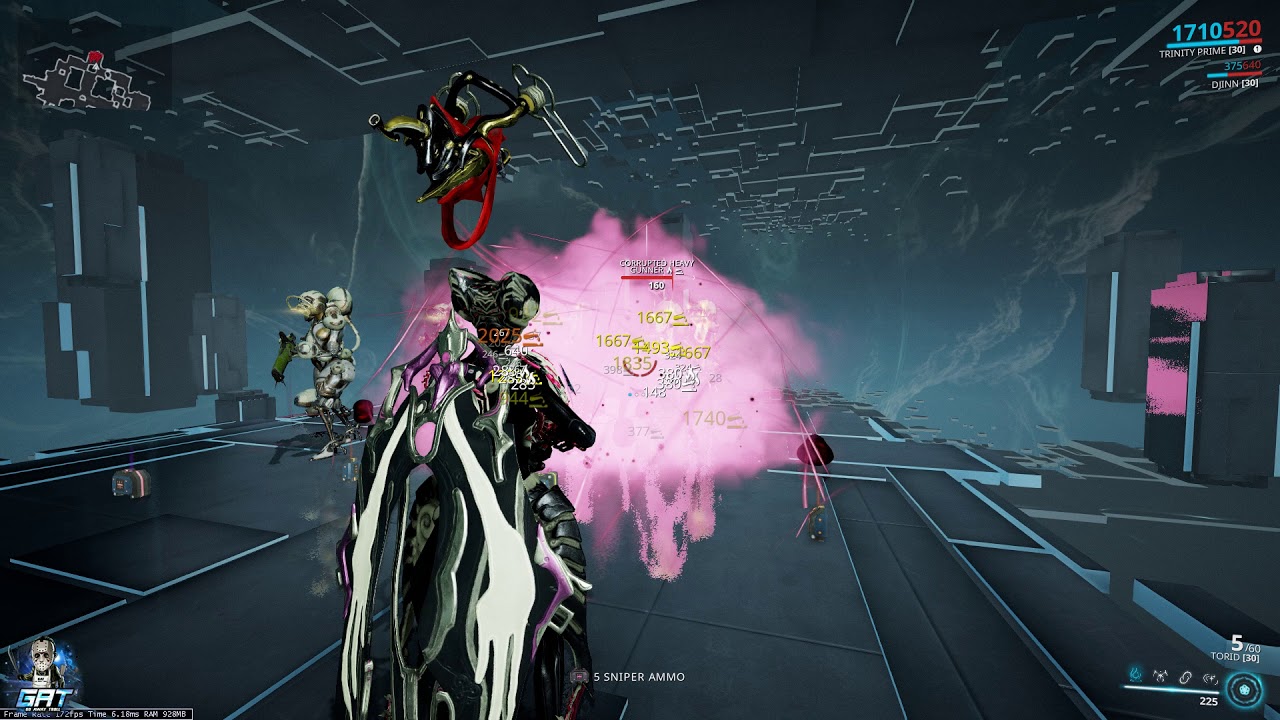 Warframe [Fortuna] 24 1 1+24 1 1 1 Torid + Riven - YouTube