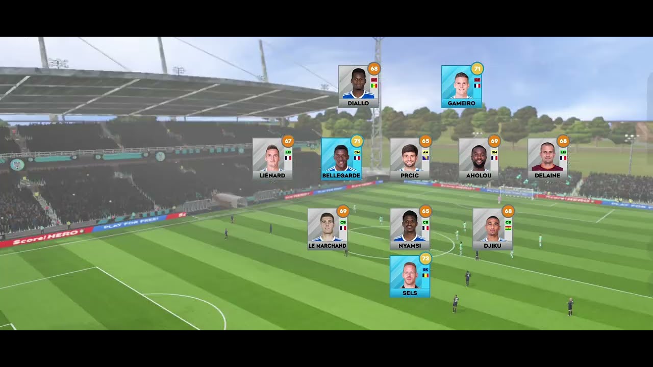 DREAM FC 4 VS STRASBOURG 1 Dream league 2023 - YouTube