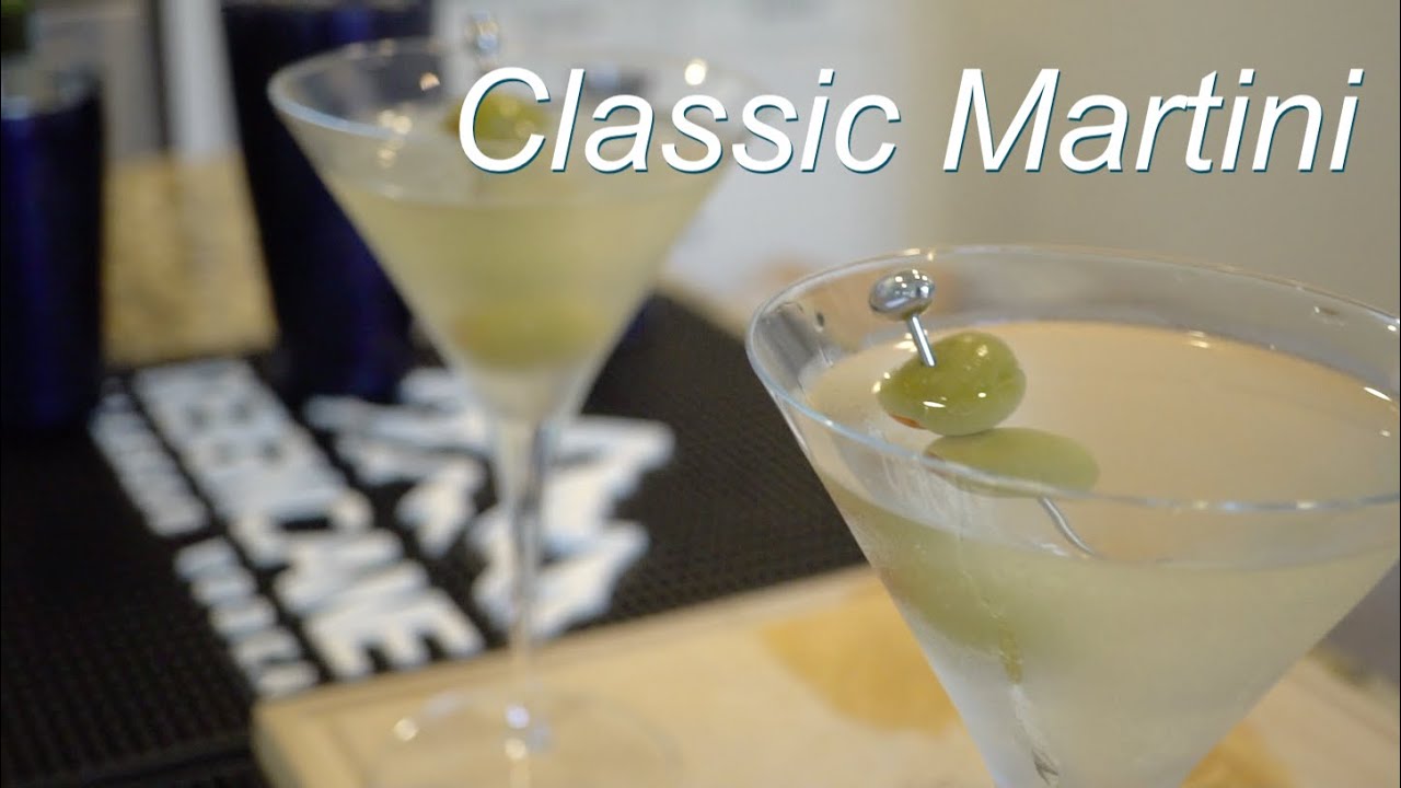 Classic Dirty Martini - Reigncane Vodka - YouTube