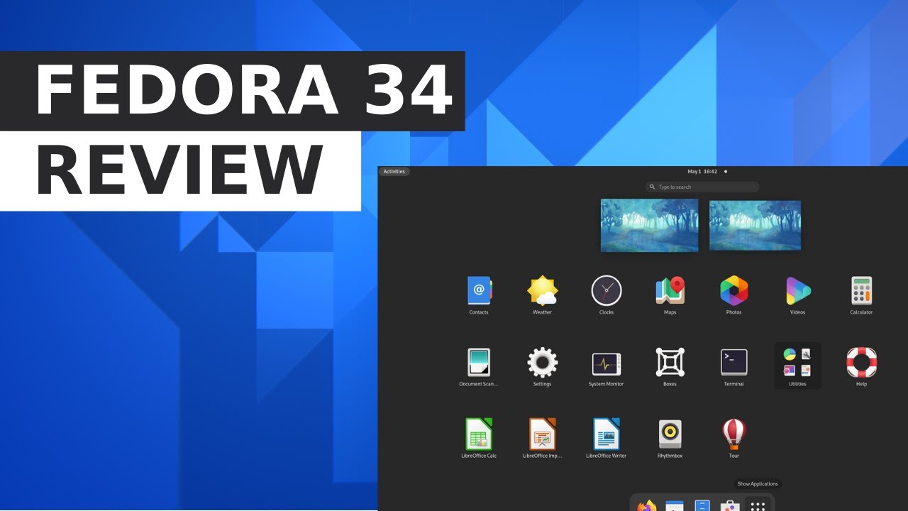Fedora 34 Instalasi & Review - YouTube