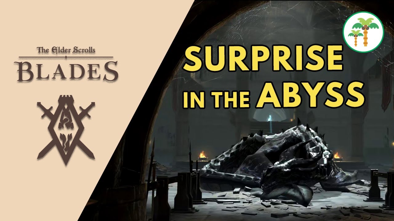 Elder Scrolls Blades Surprise In The Abyss - YouTube