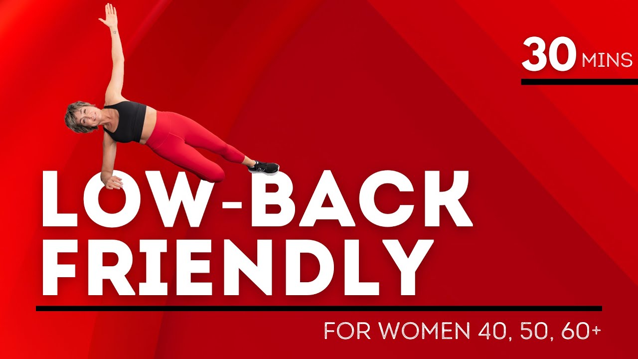 Total Body Strength - Low Back Friendly for Women over 40 - YouTube