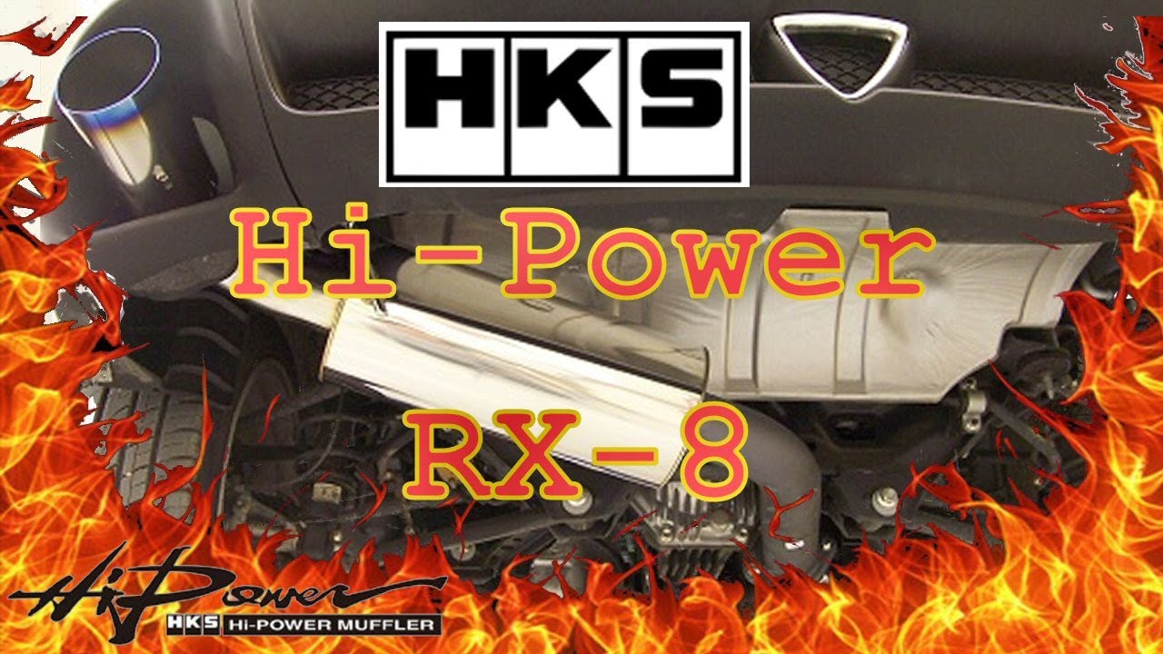 Flames N Thunder 4 - HKS Hi-Power Catback for RX 8 - YouTube