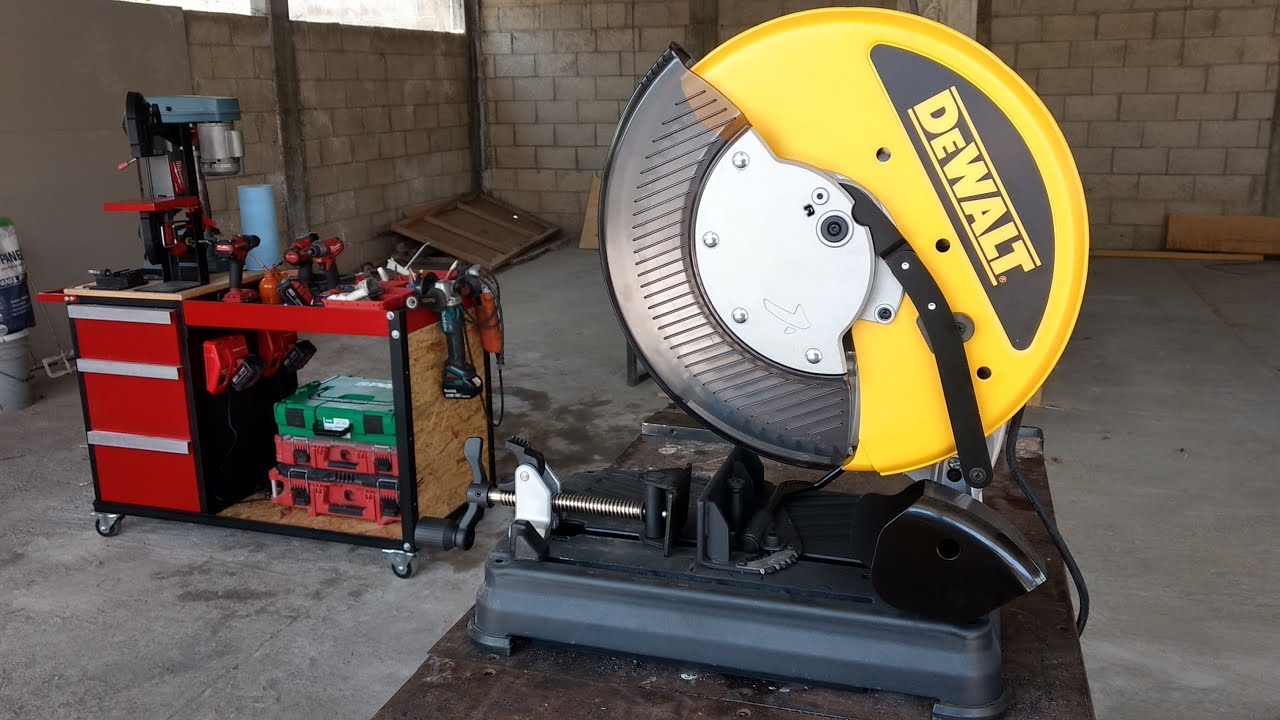 Cortadora De Metales Disco Dentado DW872 - Reseña En Vivo - YouTube