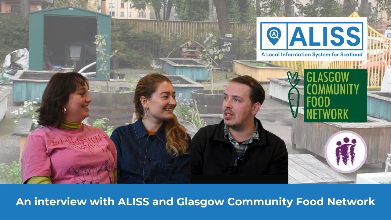 An Interview with ALISS and Glasgow Community Food Network - YouTube