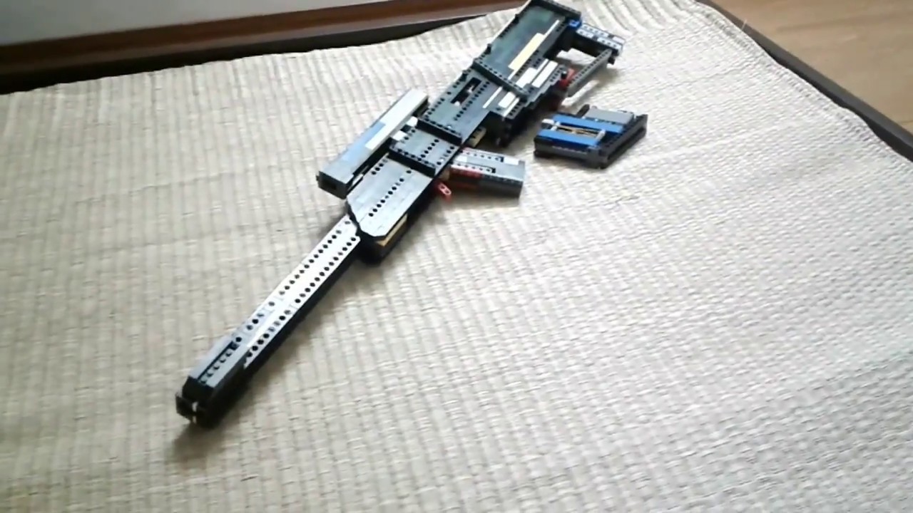 Súng Lego Barrett M95 ( bắn đạn ) - YouTube