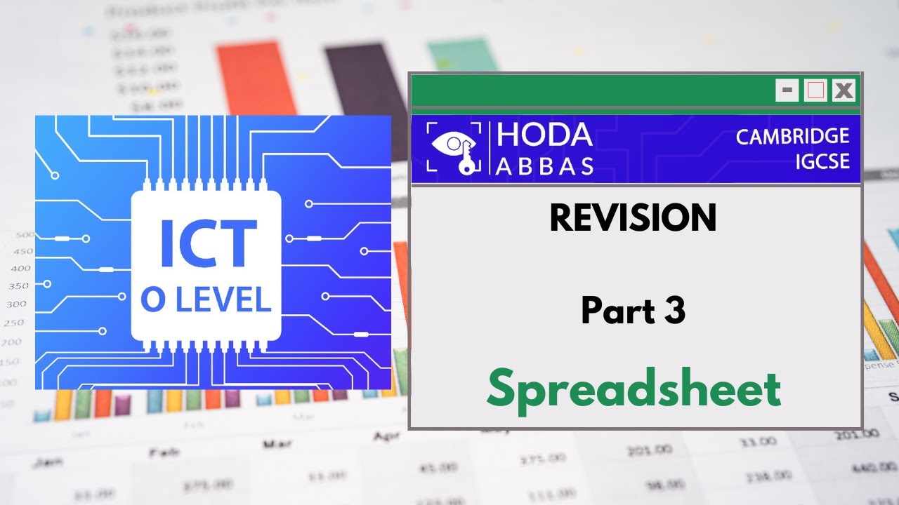 Spreadsheet (Excel) revision_part3_IGCSE Exam Tricky Questions - YouTube