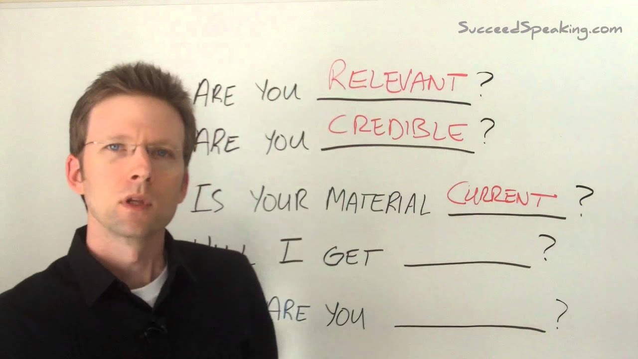 How to Get Booked to Speak: Answer 5 Questions - YouTube