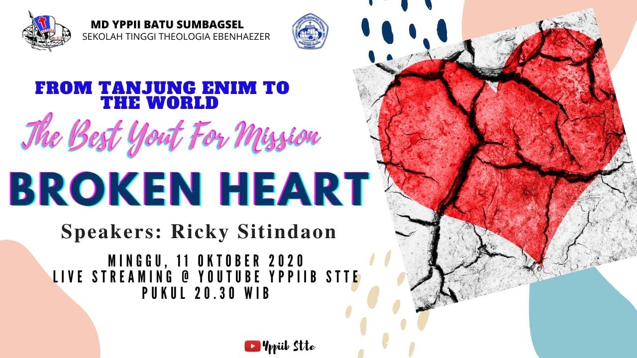 THE BEST YOUTH FOR MISSION (BOOM) | BROKEN HEART • E7 - YouTube