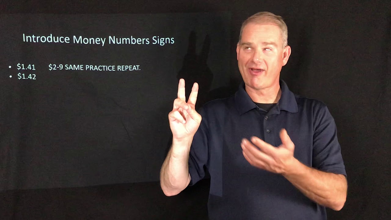 Introduce Money Numbers Signs Unit 16 - YouTube