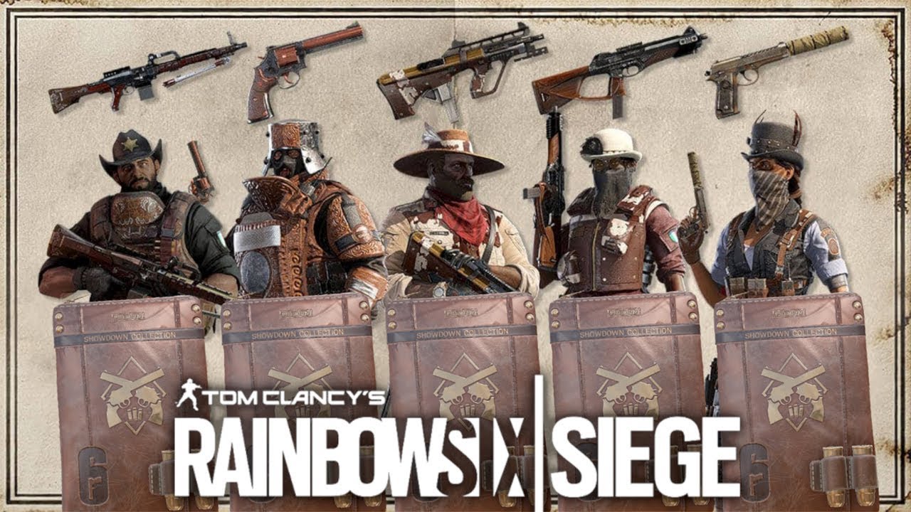 SHOWDOWN COLLECTION - PACK OPENING - RAINBOW SIX SIEGE - YouTube
