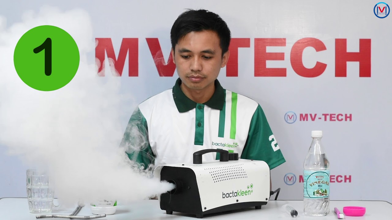 Bactakleen machine cleaning (Eng Sub) - YouTube